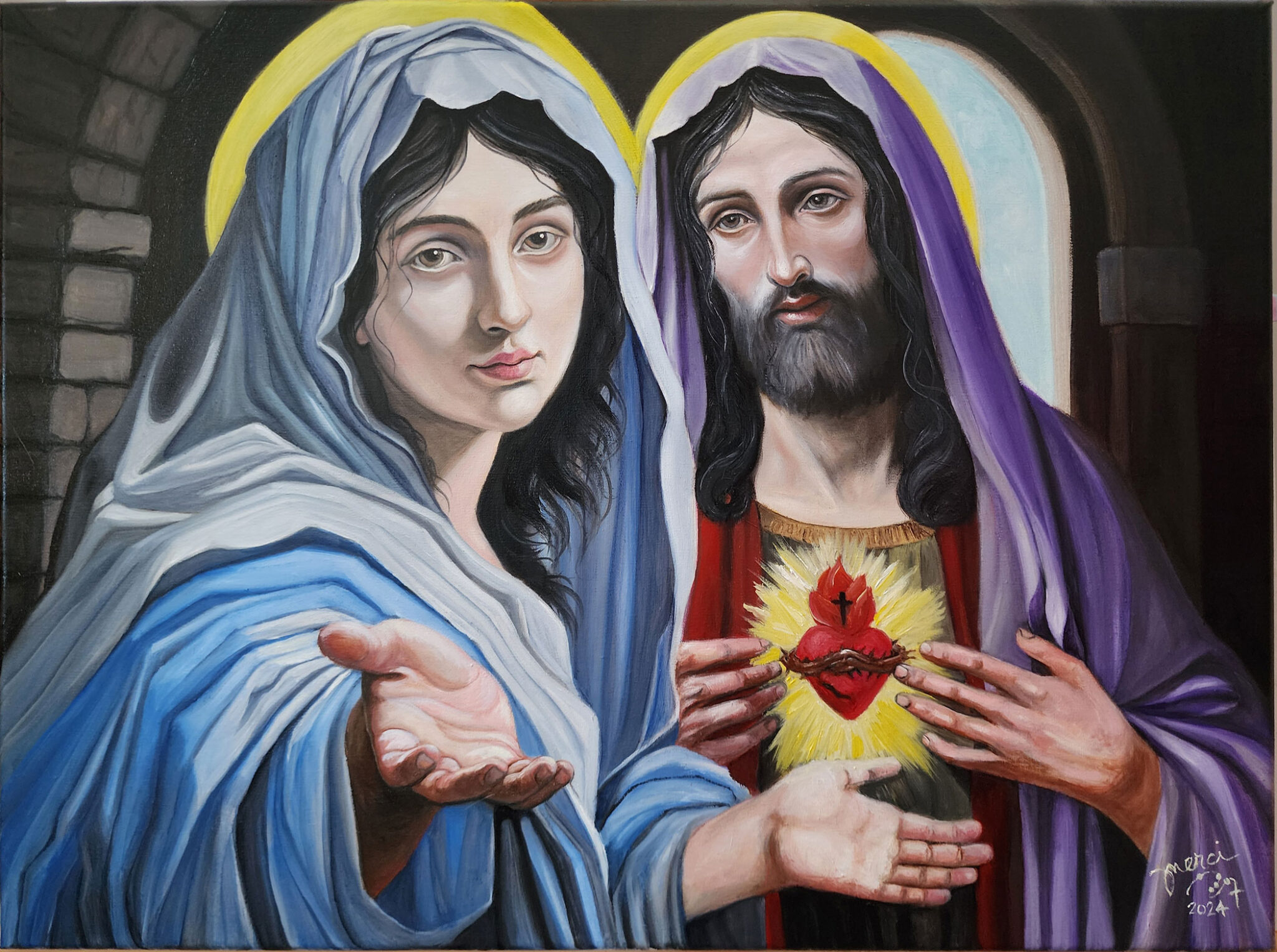Mary Mediatrix of All Graces – Merci F. McCoy | Liturgical Artist